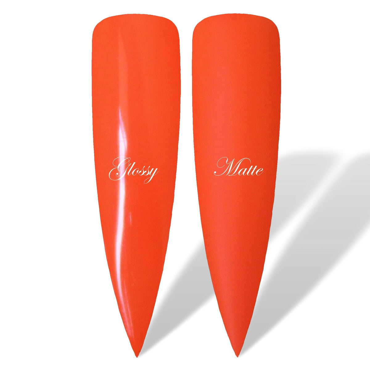Neon Orange Gel Nail Polish - Hema Free - UV/LED- Australia - Diamonds ...